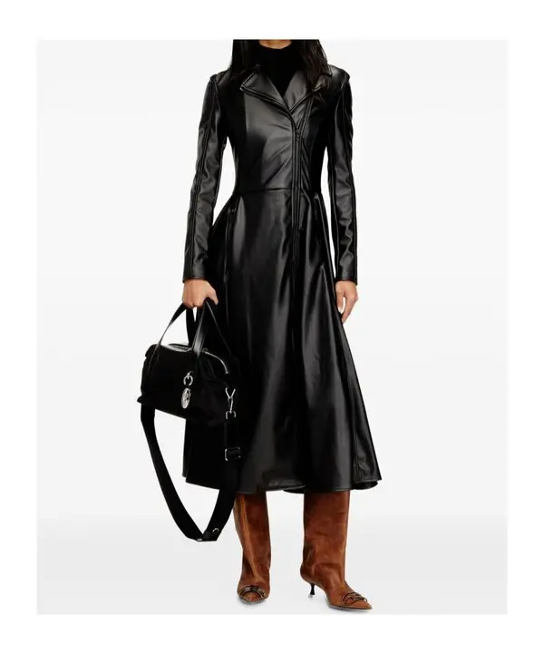 DIESEL® D-dragon Midi Coat Dress