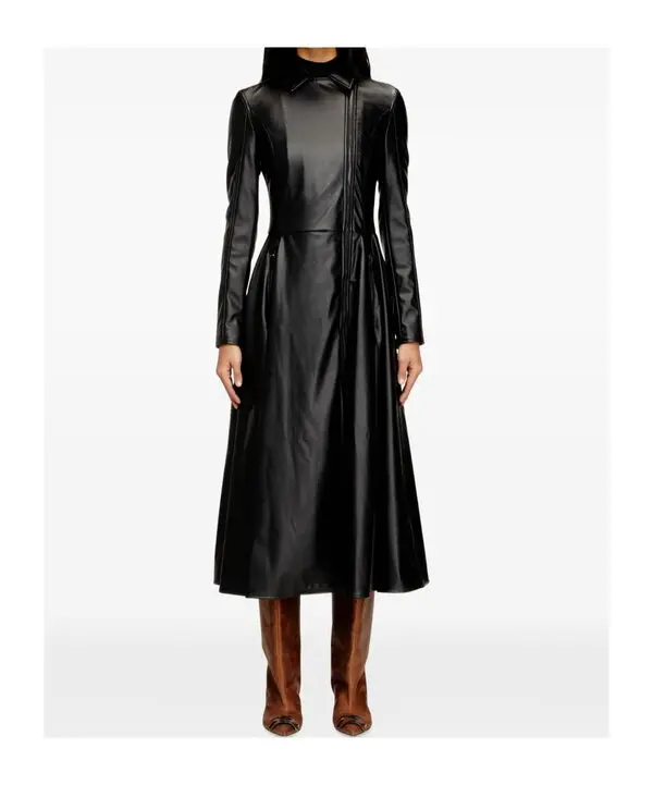 DIESEL® D-dragon Midi Coat Dress