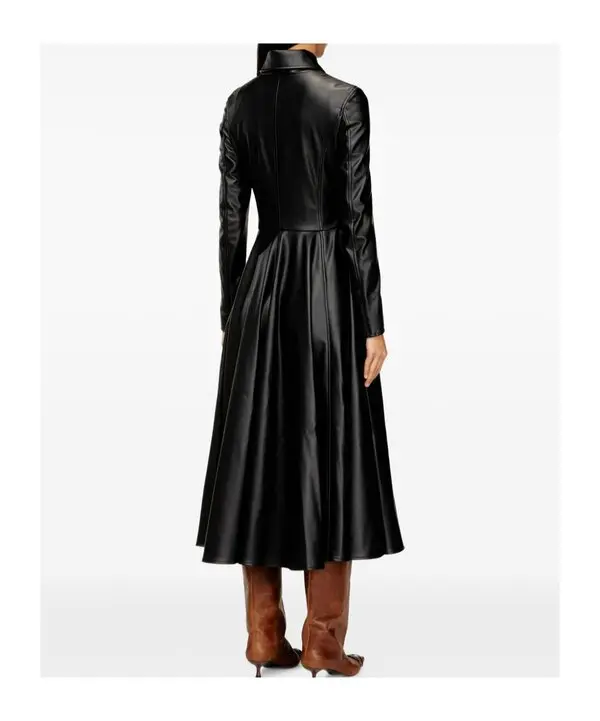 DIESEL® D-dragon Midi Coat Dress