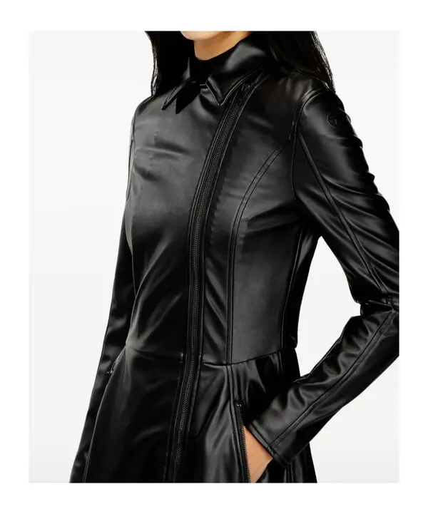 DIESEL® D-dragon Midi Coat Dress
