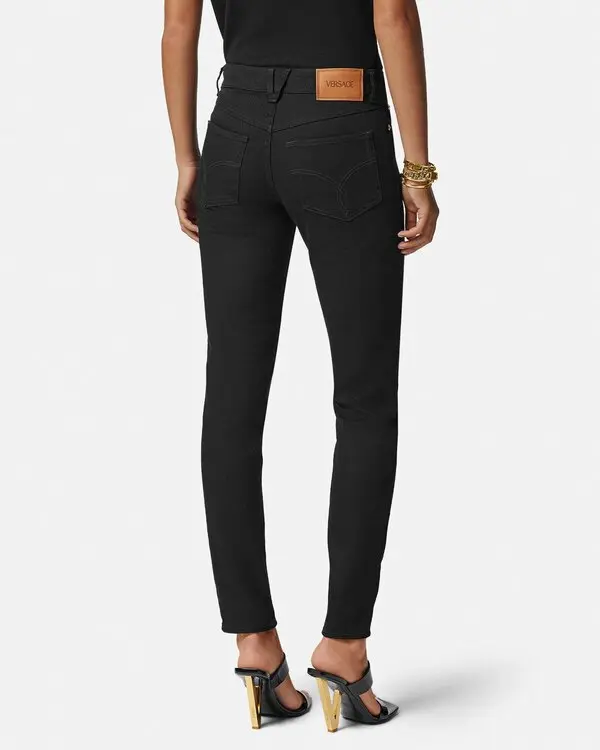 Versace La Medusa '95 Mid-rise Jeans