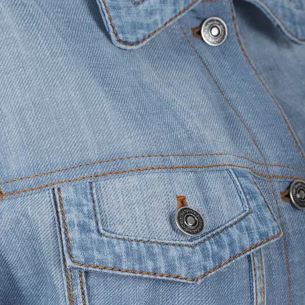 Ermanno Scervino Fitted Buttoned Denim Jacket