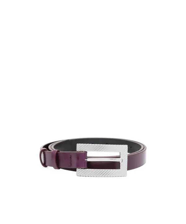 Attico Skinny Waist Belt - Black