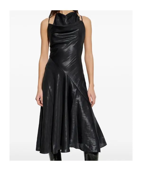 DIESEL® Cowl Neck Midi Dress