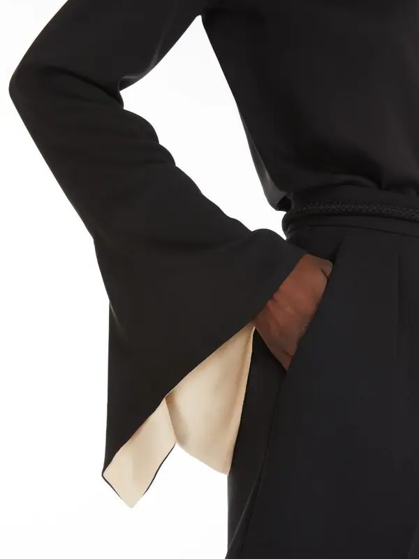 Max Mara Curved Hem Drop-shoulder Shirt