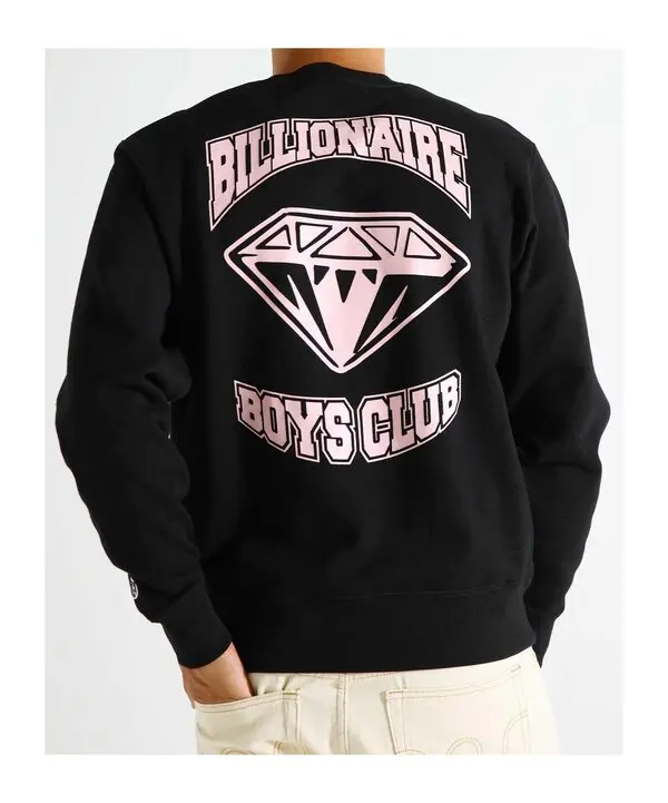 BILLIONAIRE BOYS CLUB Crewneck Sweatshirt With Dollar Logo