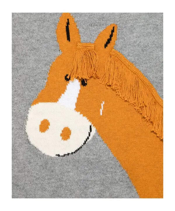 Stella McCartney Horse Pattern Sweater