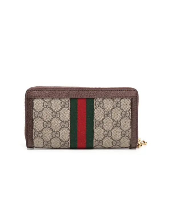 Gucci Ophidia Gg Zip Around Wallet