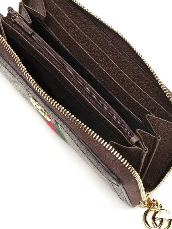 Gucci Ophidia Gg Zip Around Wallet