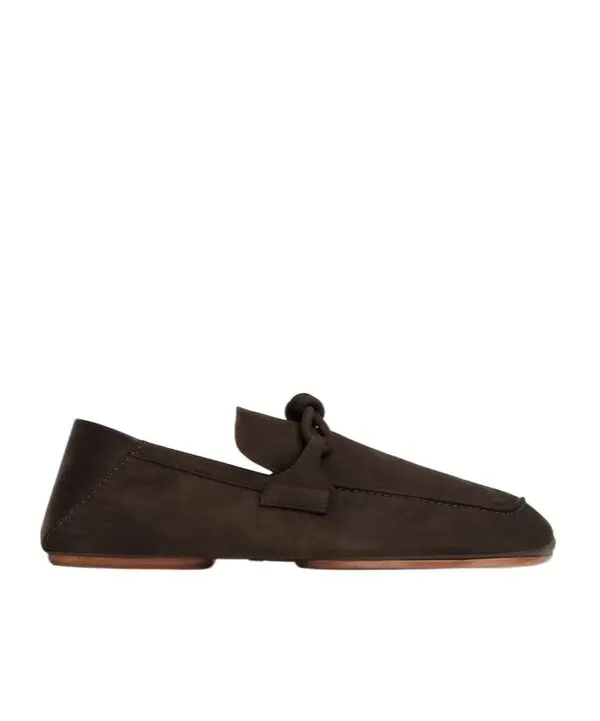 Bottega Veneta Daddy Knot Loafers - Fondant
