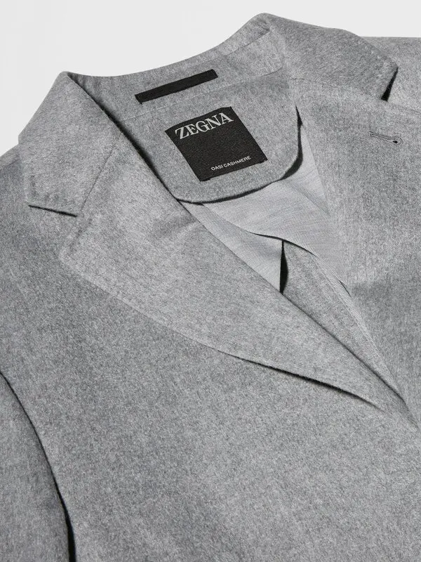 Zegna Oasi Cashmere Suit Jacket - Gray