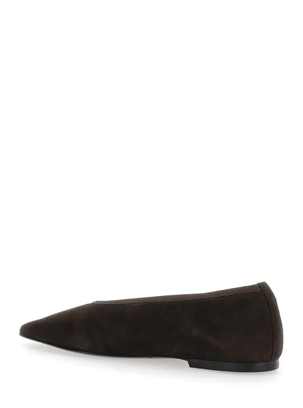 TOTEME Square Toe Ballerinas