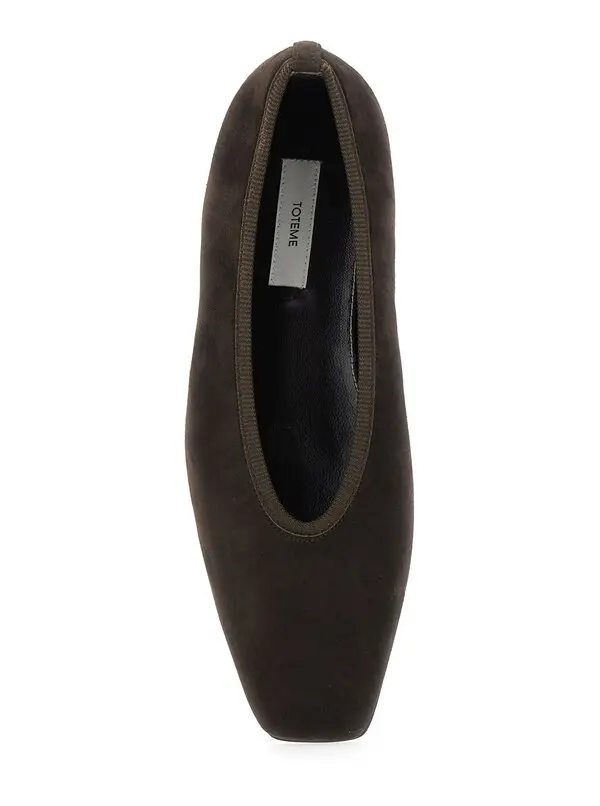 TOTEME Square Toe Ballerinas