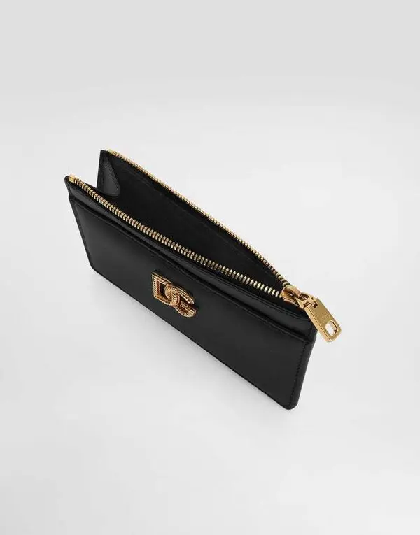 Dolce & Gabbana Dolce Gabbana Dg Logo Plaque Card Holder - Black