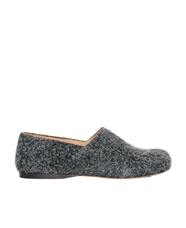 Loewe Campo Slipper In Brushed Suede