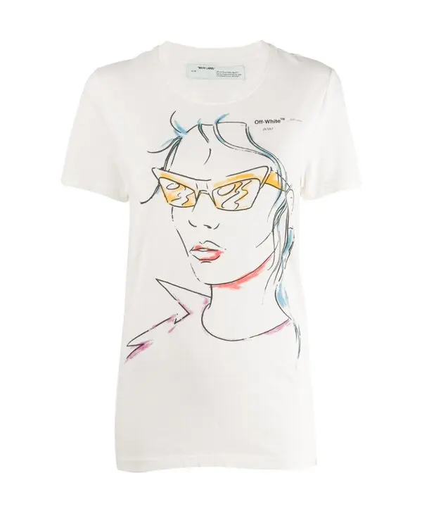 Off-White Graphic Print T-shirt