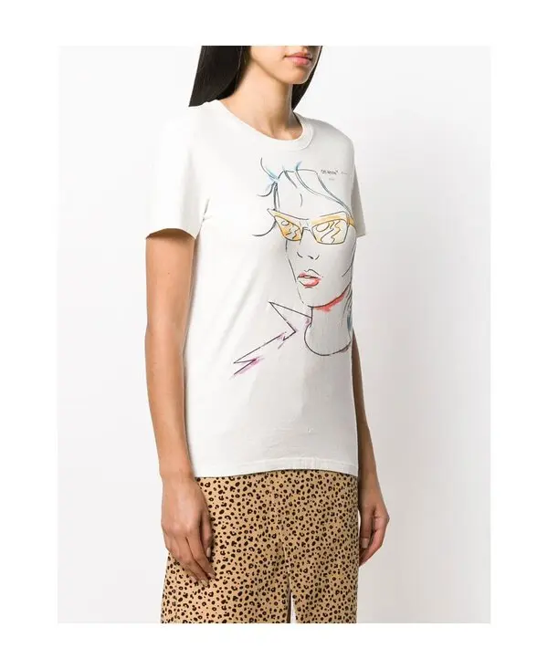 Off-White Graphic Print T-shirt
