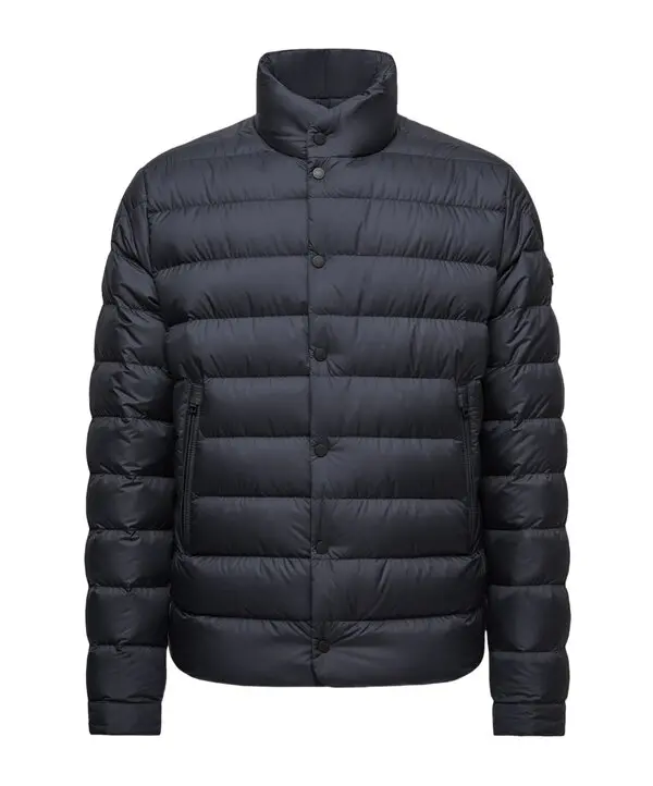 Moncler Lyco High-neck Quilted Jacket - Blue