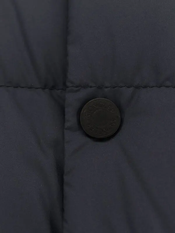 Moncler Lyco High-neck Quilted Jacket - Blue