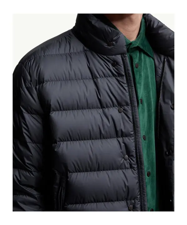 Moncler Lyco High-neck Quilted Jacket - Blue
