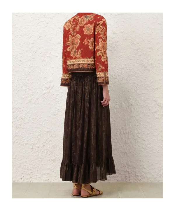 Zimmermann Aster Quilted Bomber Jacket