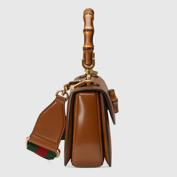 Gucci Bamboo 1947 Small Bag - Brown