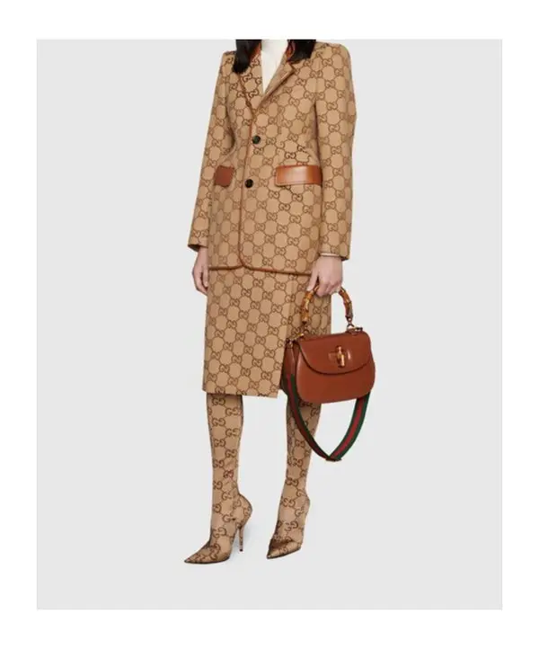 Gucci Bamboo 1947 Small Bag - Brown