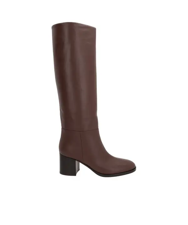 GIANVITO ROSSI Santiago 85mm Leather Boots
