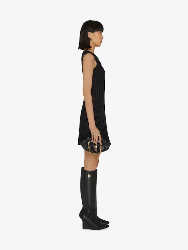 Givenchy 4g Jacquard Sleeveless Mini Dress