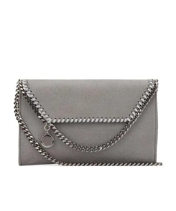 Stella McCartney Falabella Mini Shoulder Bag - Gray