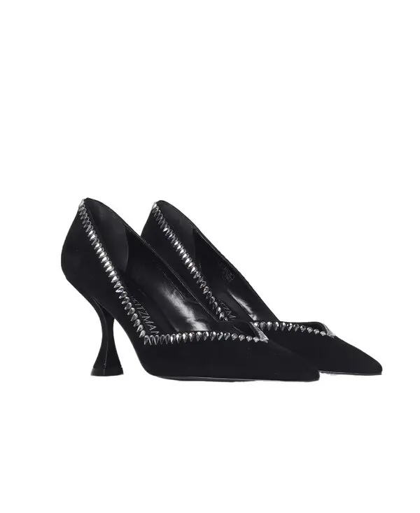 STUART WEITZMAN Cusp High-heeled Pointed Toe Pumps
