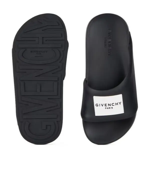 Givenchy Logo Slide Sandals