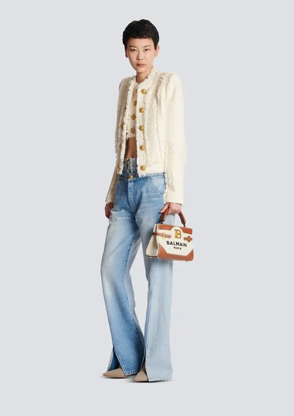Balmain B-buzz 22 Top Handle Bag