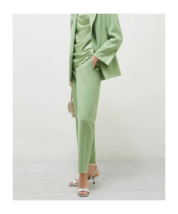 Marella Belted Floral Detail Trousers