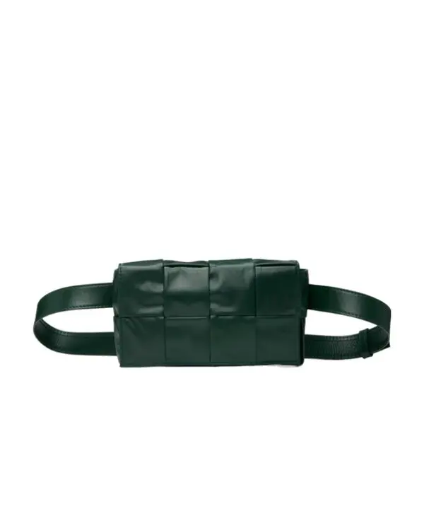 Bottega Veneta Mini Cassette Fanny Pack - Rain Tree Green