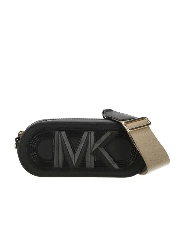 Michael Kors Mk Logo Zipped Clutch