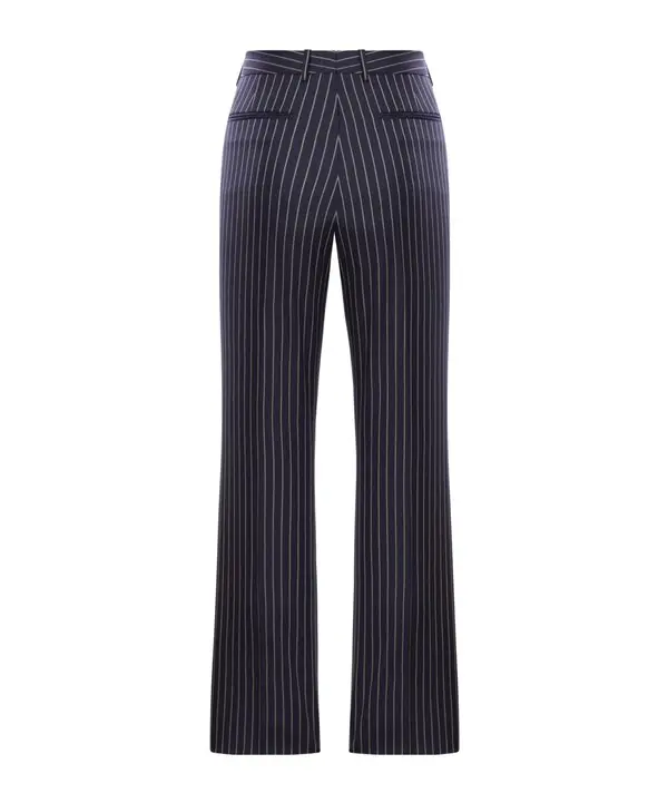 TOM FORD Tailored Pinstripe Wide Leg Pants