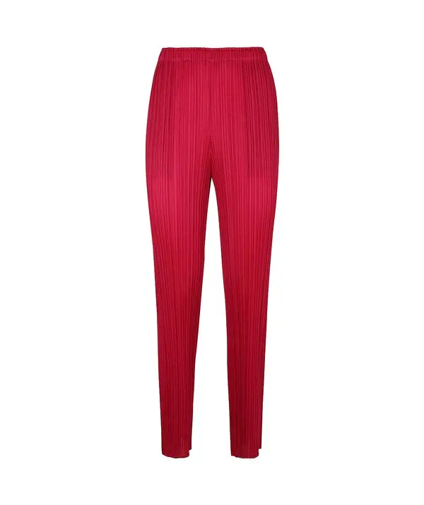 PLEATS PLEASE BY ISSEY MIYAKE Elasticated Waistband Pleated Trousers