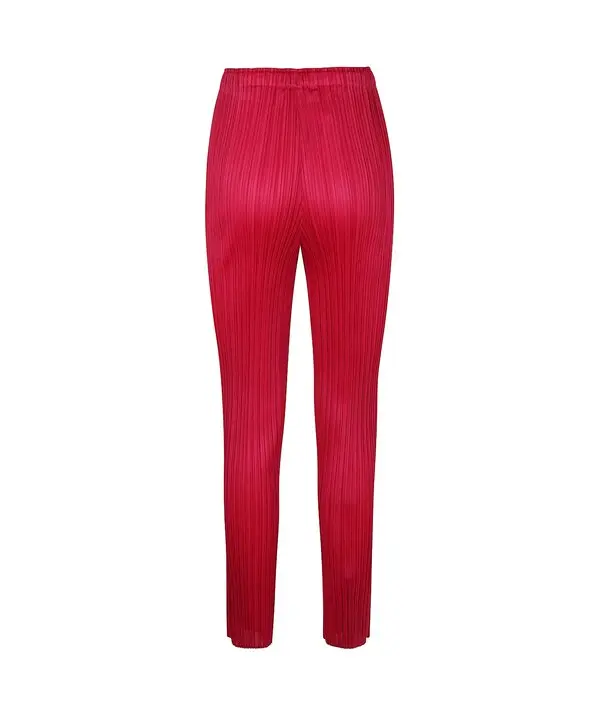 PLEATS PLEASE BY ISSEY MIYAKE Elasticated Waistband Pleated Trousers
