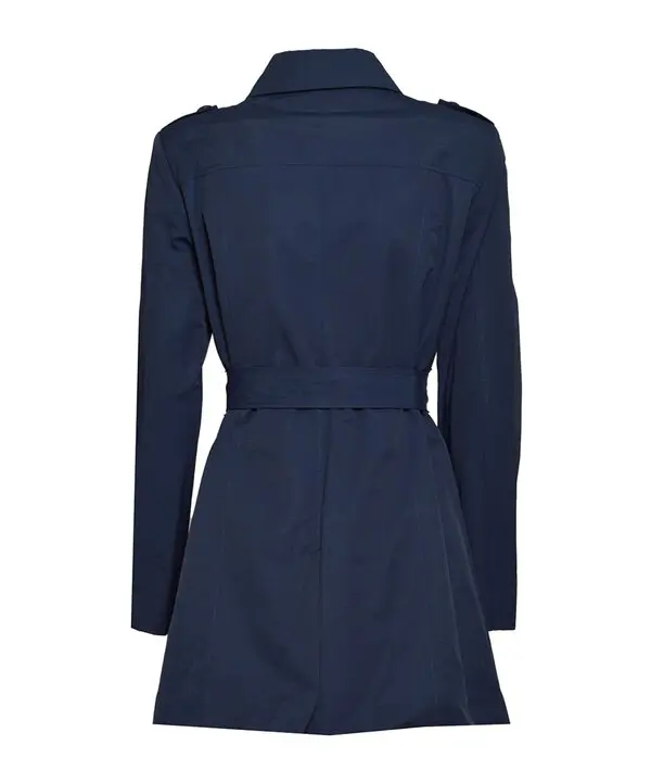 MAXCO. Max&co. Belted Double-breasted Long Sleeved Coat