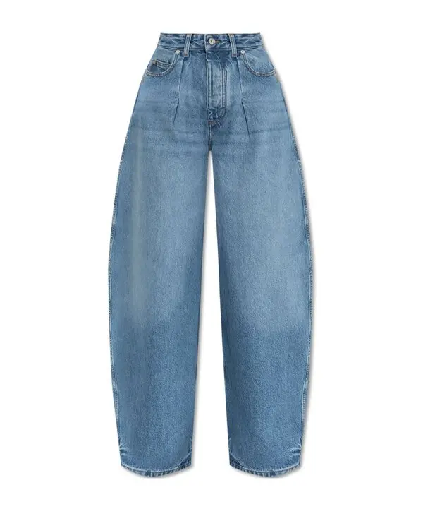 Jacquemus Ovalo De-nîmes Curved Leg Jeans