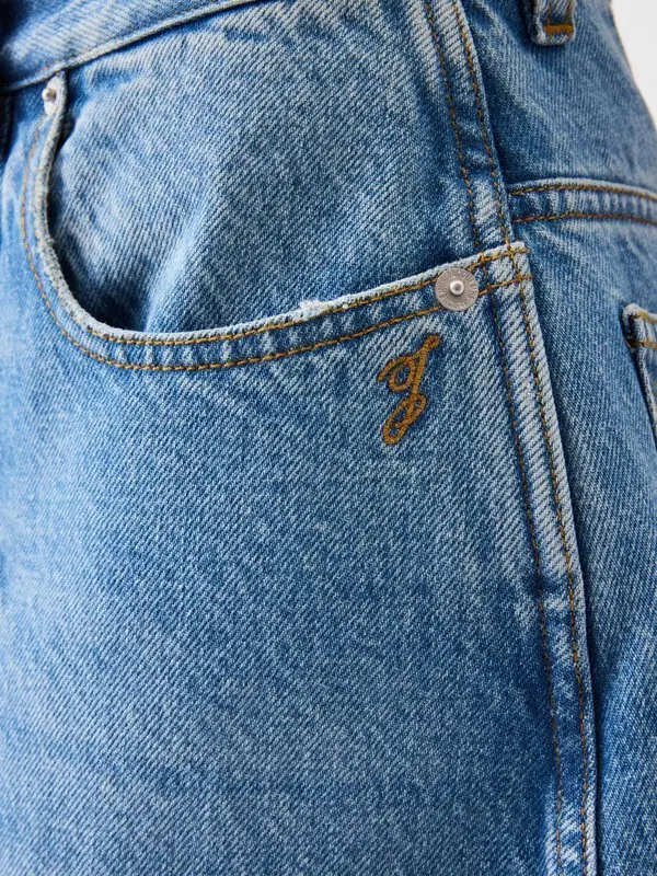 Jacquemus Ovalo De-nîmes Curved Leg Jeans