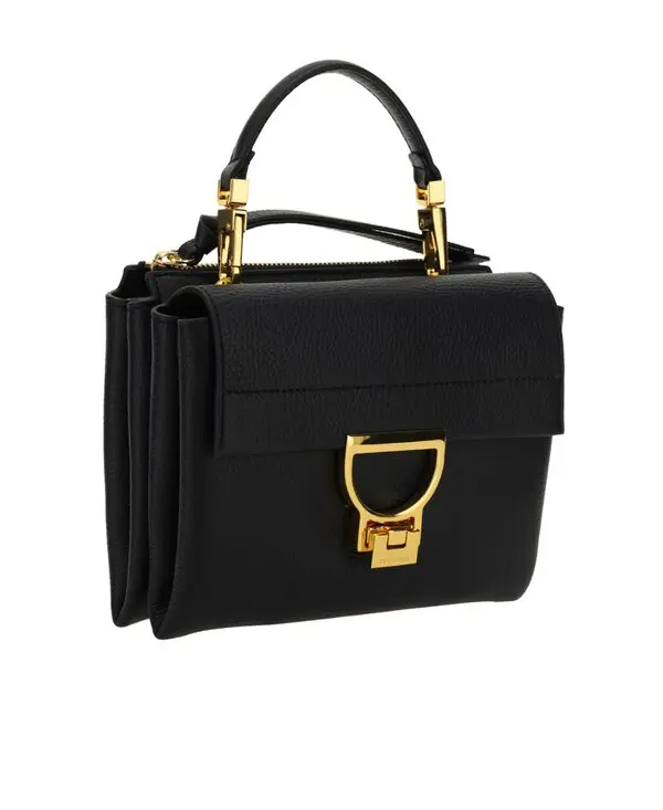 COCCINELLE Arlettis Foldover Top Handbag - Black