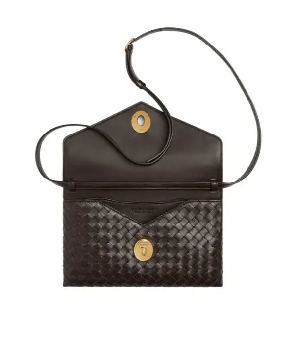 Bottega Veneta Intrecciato Knot Lock Crossbody Bag - Soft Candy