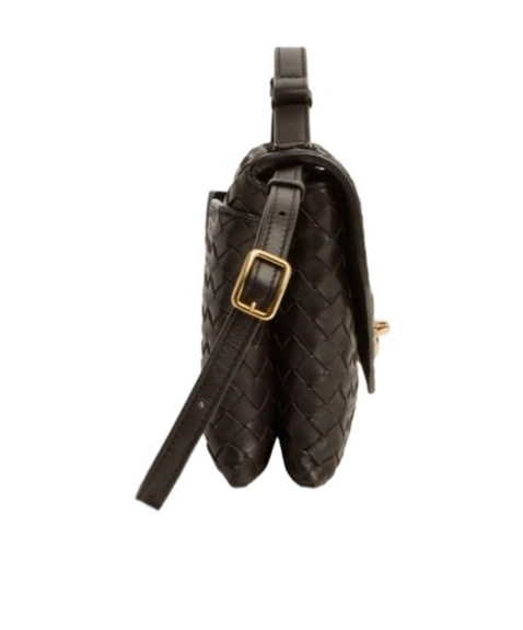 Bottega Veneta Intrecciato Knot Lock Crossbody Bag - Soft Candy