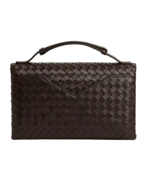 Bottega Veneta Intrecciato Knot Lock Crossbody Bag - Soft Candy