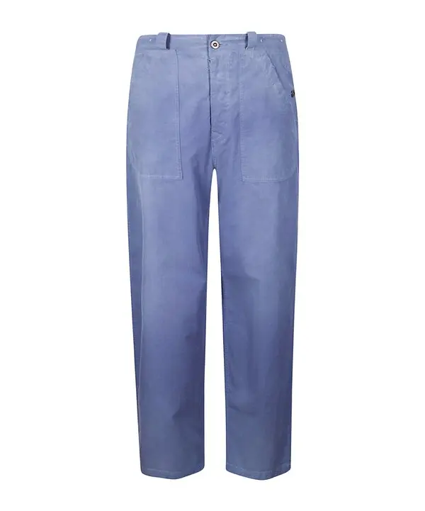 MAISON MARGIELA Straight Trousers - Blue
