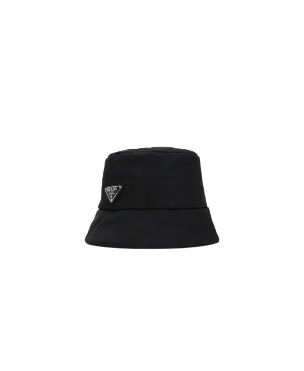 Prada Quilted Bucket Hat - Black