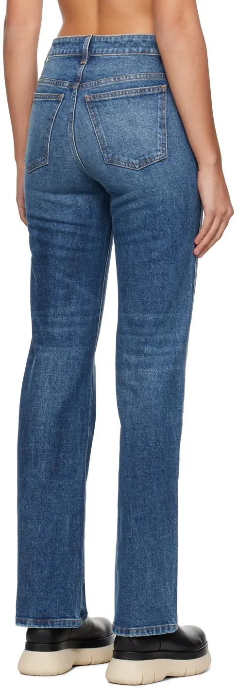 Khaite High-waist Five-pocket Jeans