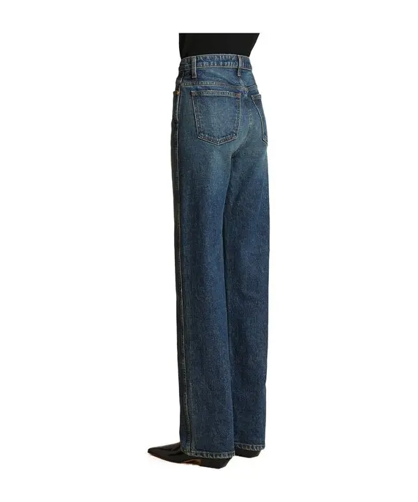 Khaite High-waist Five-pocket Jeans